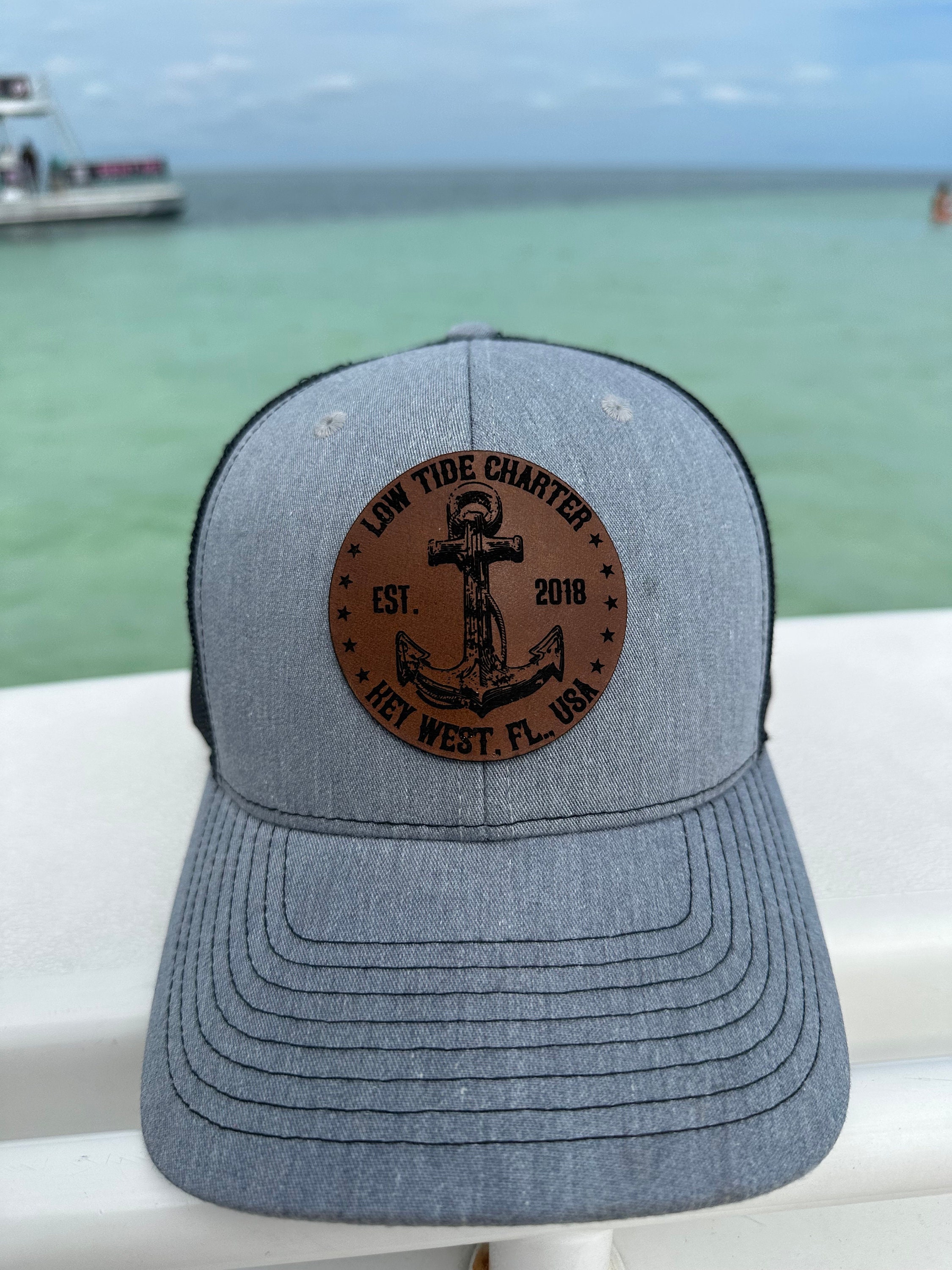 Key West Leather Patch Hats, Key West Hat, Conch Republic, Southernmost ...