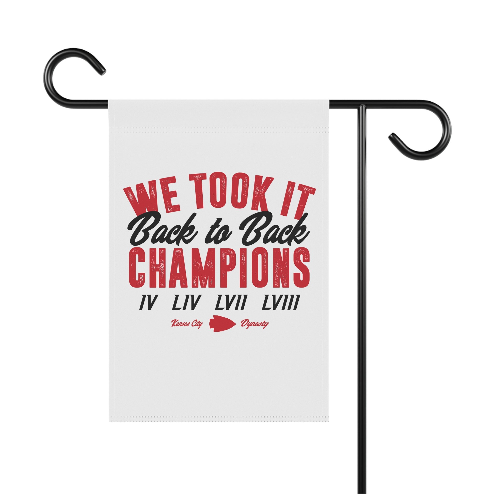 We Took It Back to Back Champs Yard Sign Banner Kansas City, Football ...