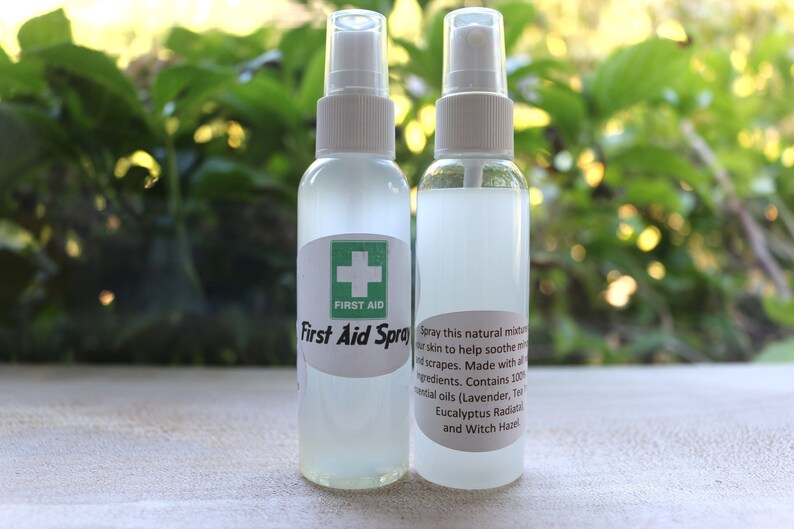 First Aid Spray, Natural Handmade - Etsy