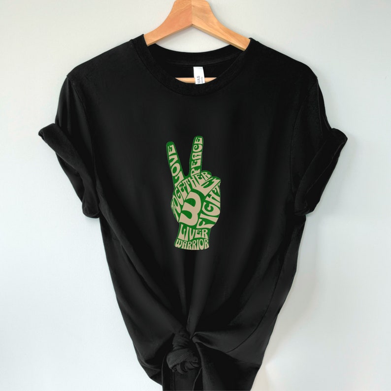 Liver Cancer Warrior Shirt Green Ribbon Shirt Cancer - Etsy