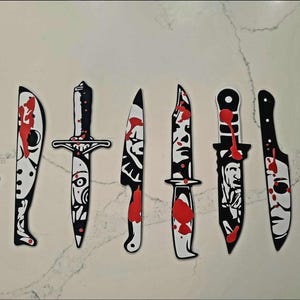 Halloween Horror Knives - Etsy