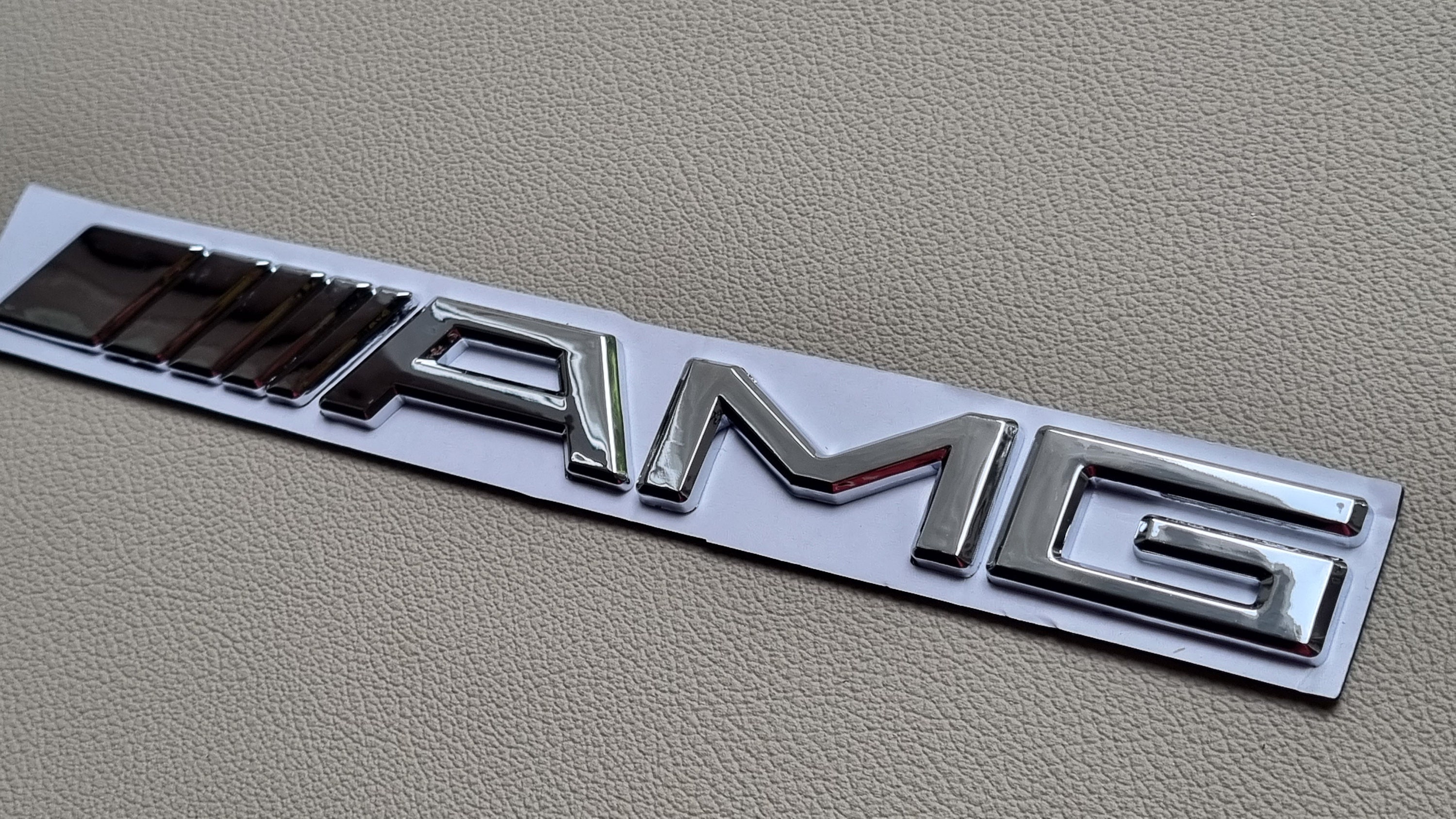 Amg Emblem Lettering Chrome Logo Rear Trunk Sticker Letters - Etsy