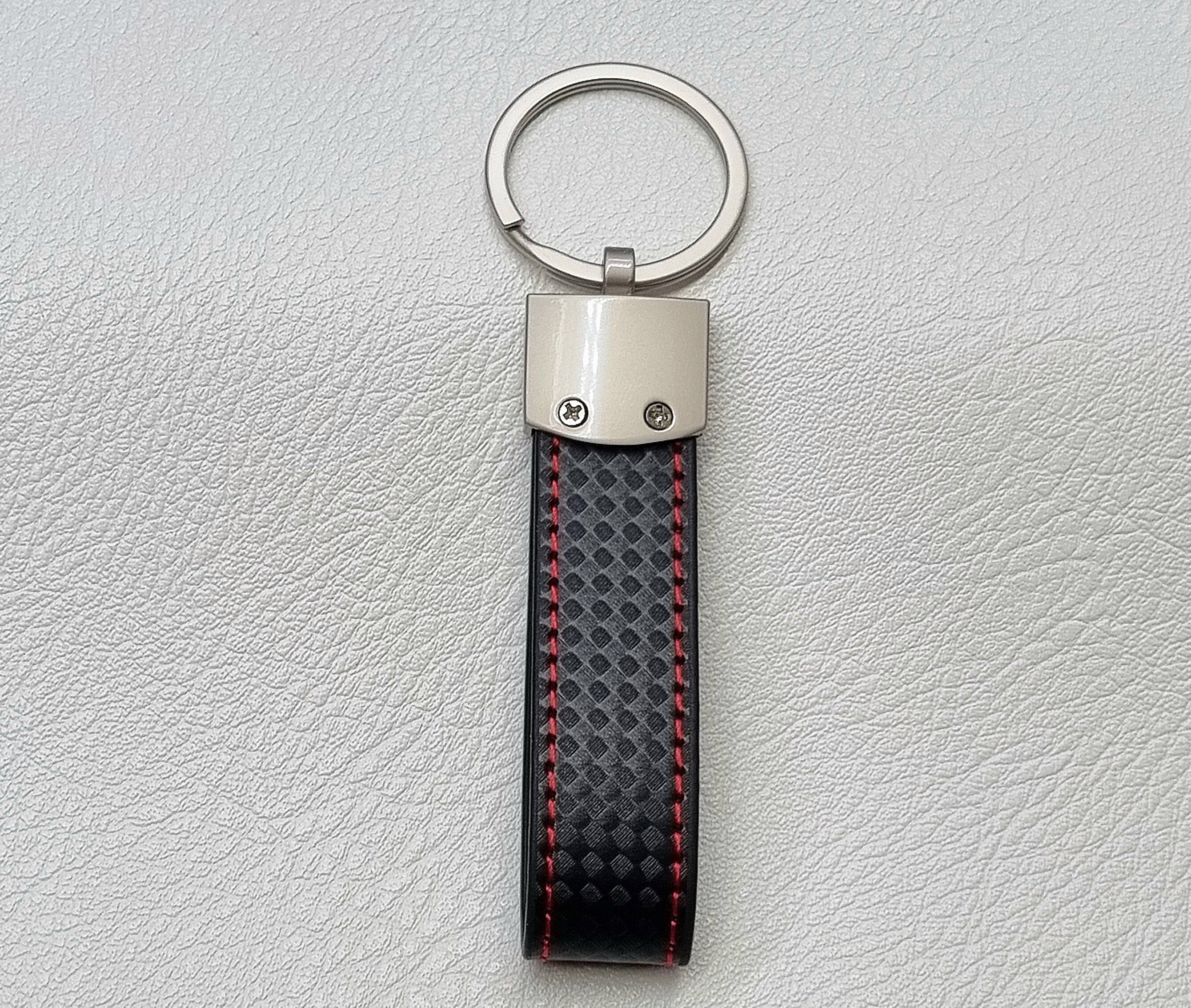 Mercedes Amg Keychain Leather Logo Keyring Lanyard Car Accessories Gift ...