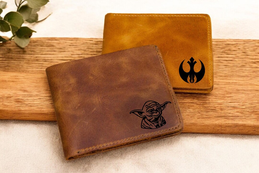Personalized S Wars Wallet Gift Mens, Star W Christmas Gift for Husband ...