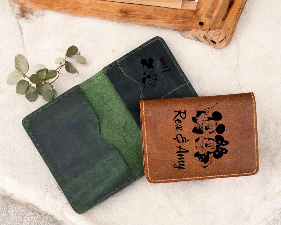 Leather Passport Cover, Custom Passport Holder, Passport Case ...