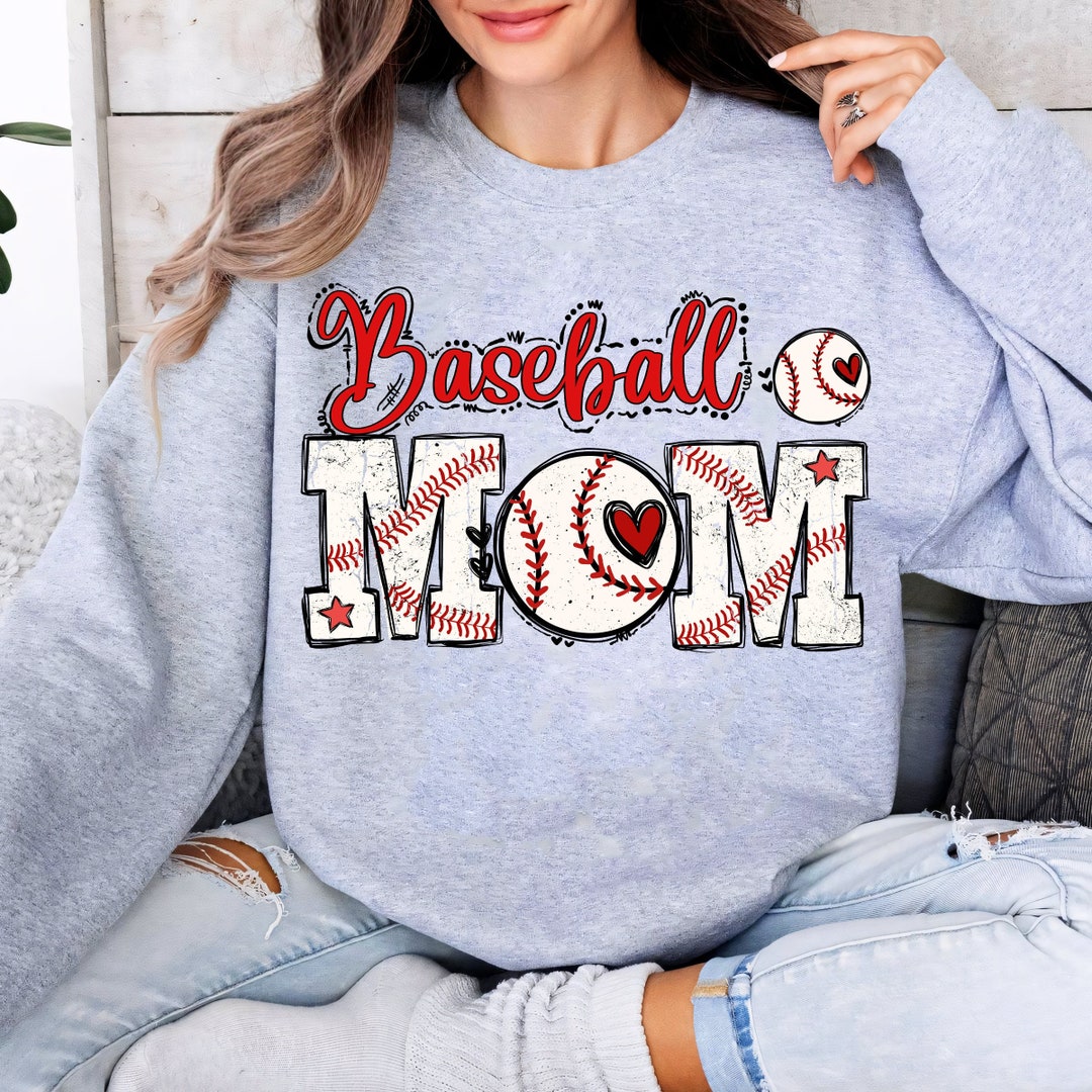Retro Baseball Mom PNG, Baseball PNG, Baseball Mama Shirt Design ...