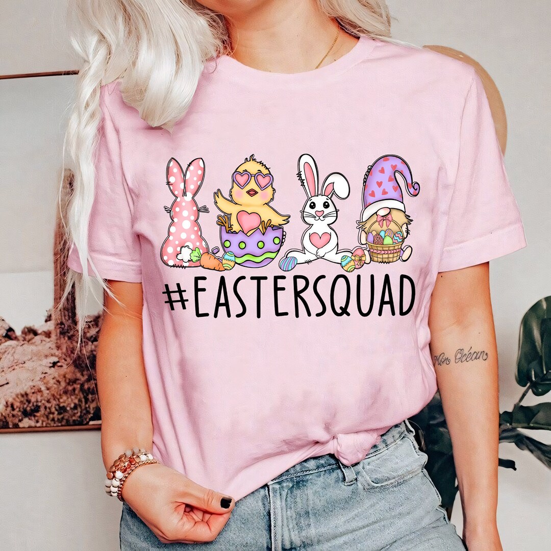 Easter Squad Png, Easter Bunny Png, Peeps Png, Retro Bunny Png, Retro ...