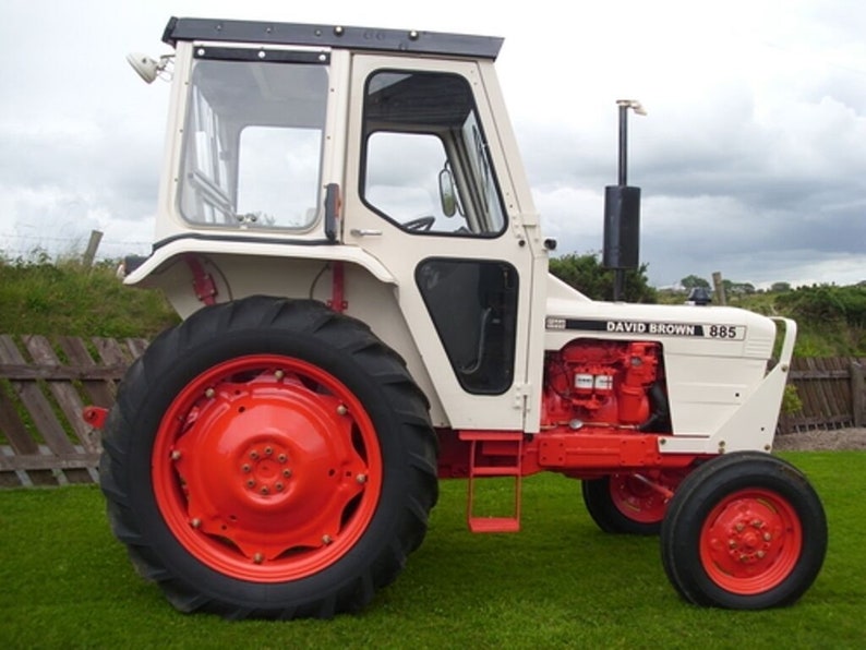 David Brown 885 Tractors Operators Manual - Etsy