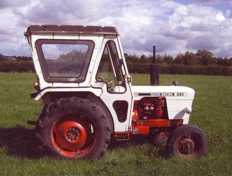 David Brown 885 Tractors Operators Manual - Etsy
