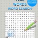 60 Word Search Puzzles | 75 Page Printable Activity Book Solutions ...