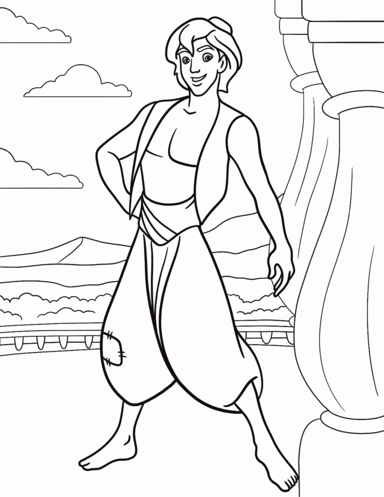 20 Boy Cartoon Coloring Pages | Kids Coloring Pages Male Cartoon ...