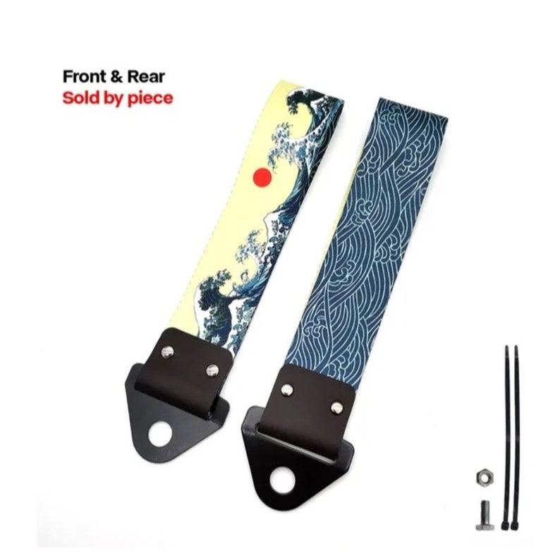 Costum JDM Racing Sports Style Tow Strap Universal Race Towing Bars ...