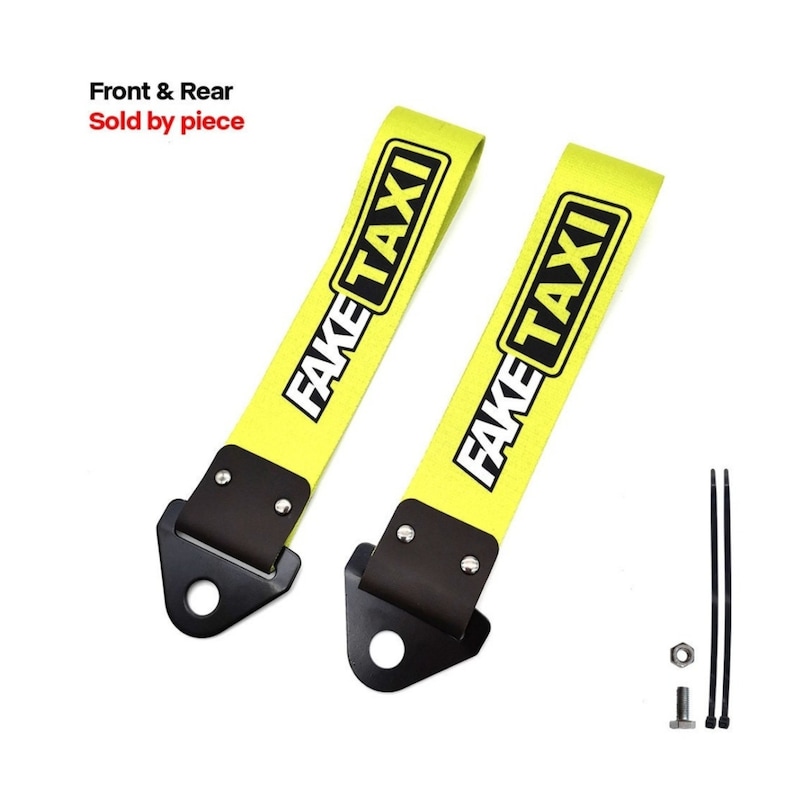 JDM Racing Sports Style Tow Strap | Universal Race Towing Bars | Nylon ...