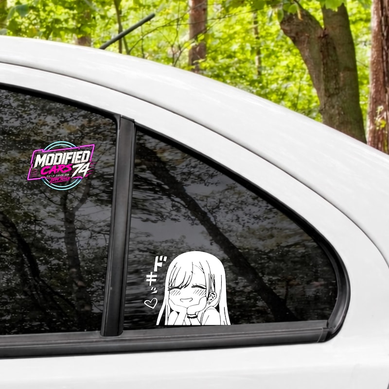 Jdm Girl Anime Girl Decals - Etsy