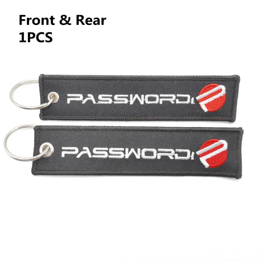 JDM Password Keychain | Key Tag | Car Enthusiasts - Etsy