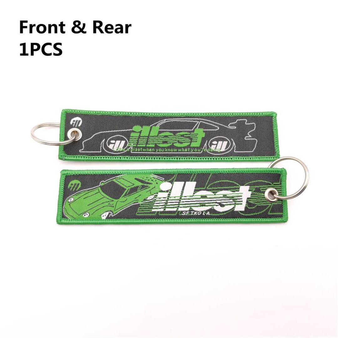 JDM Illest Keychain | Key Tag | Car Enthusiasts - Etsy
