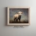 Baby Sheep Art Print, Farm Animal Nursery Decor, Printable Lamb ...