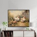 Rustic Chicken Art Print, Farmhouse Kitchen Decor, Vintage Style ...