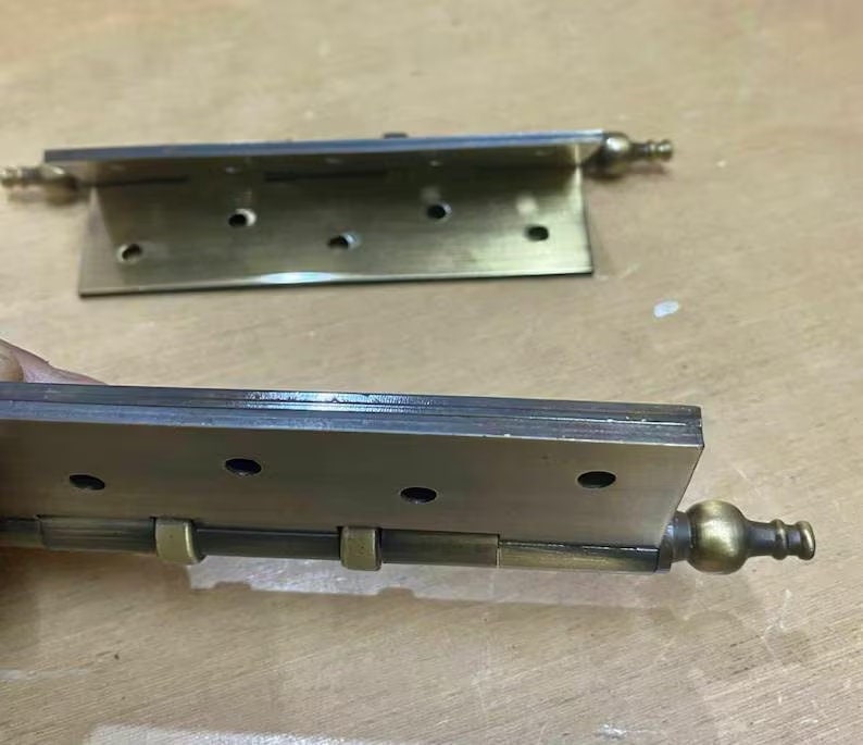 5'' Inches Door Pull Hinges Set of 02 Pieces Brass Door Hardware ...