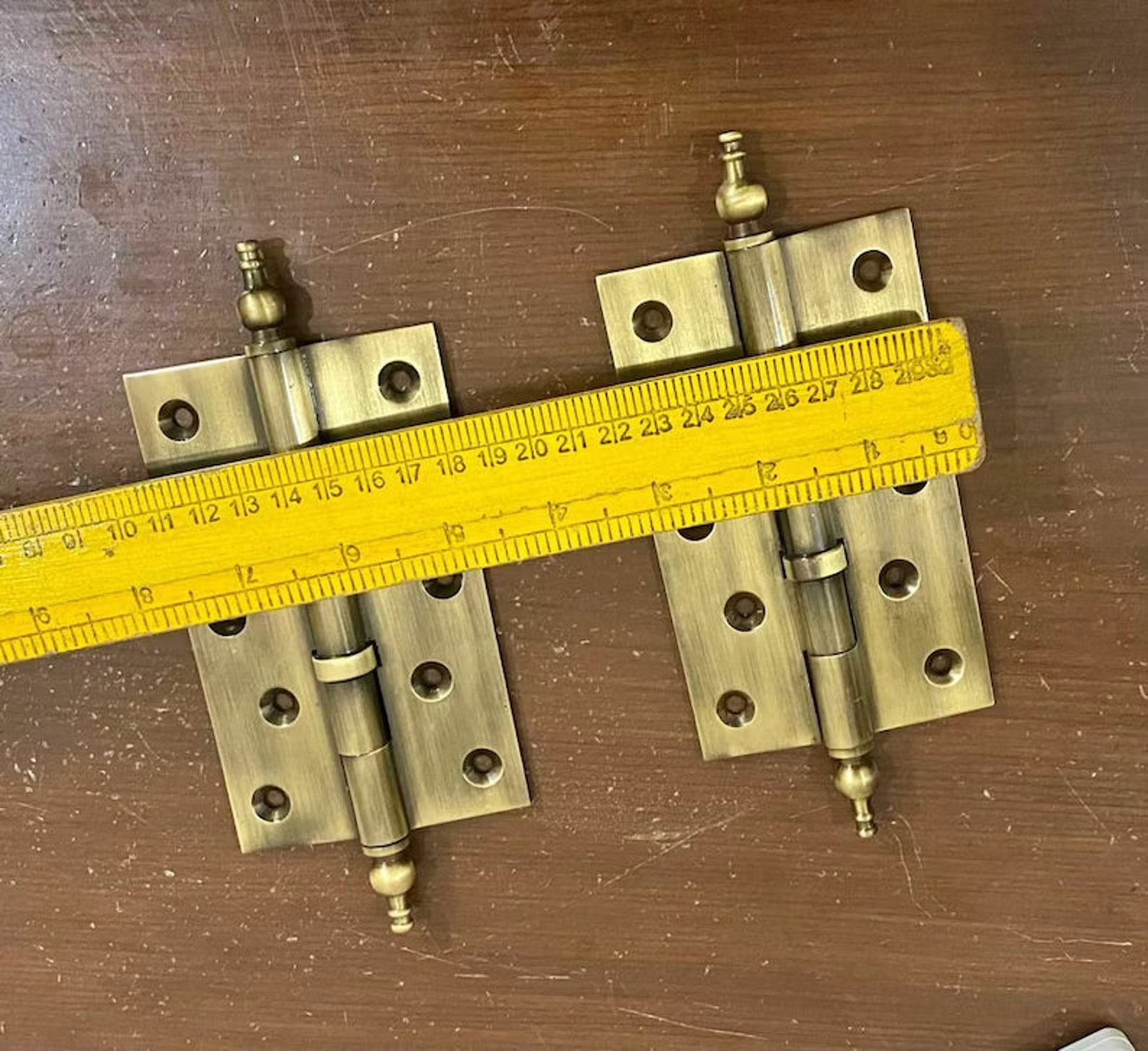 5'' Inches Door Pull Hinges Set of 02 Pieces Brass Door Hardware ...