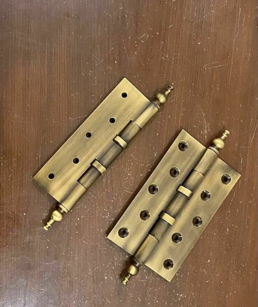 5'' Inches Door Pull Hinges Set of 02 Pieces Brass Door Hardware ...