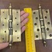5'' Inches Door Pull Hinges Set of 02 Pieces Brass Door Hardware ...