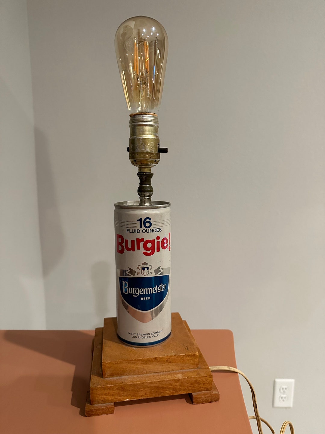 Extremely RARE 60s/70s Burgie Burgermeister Beer Vintage Man Cave ...