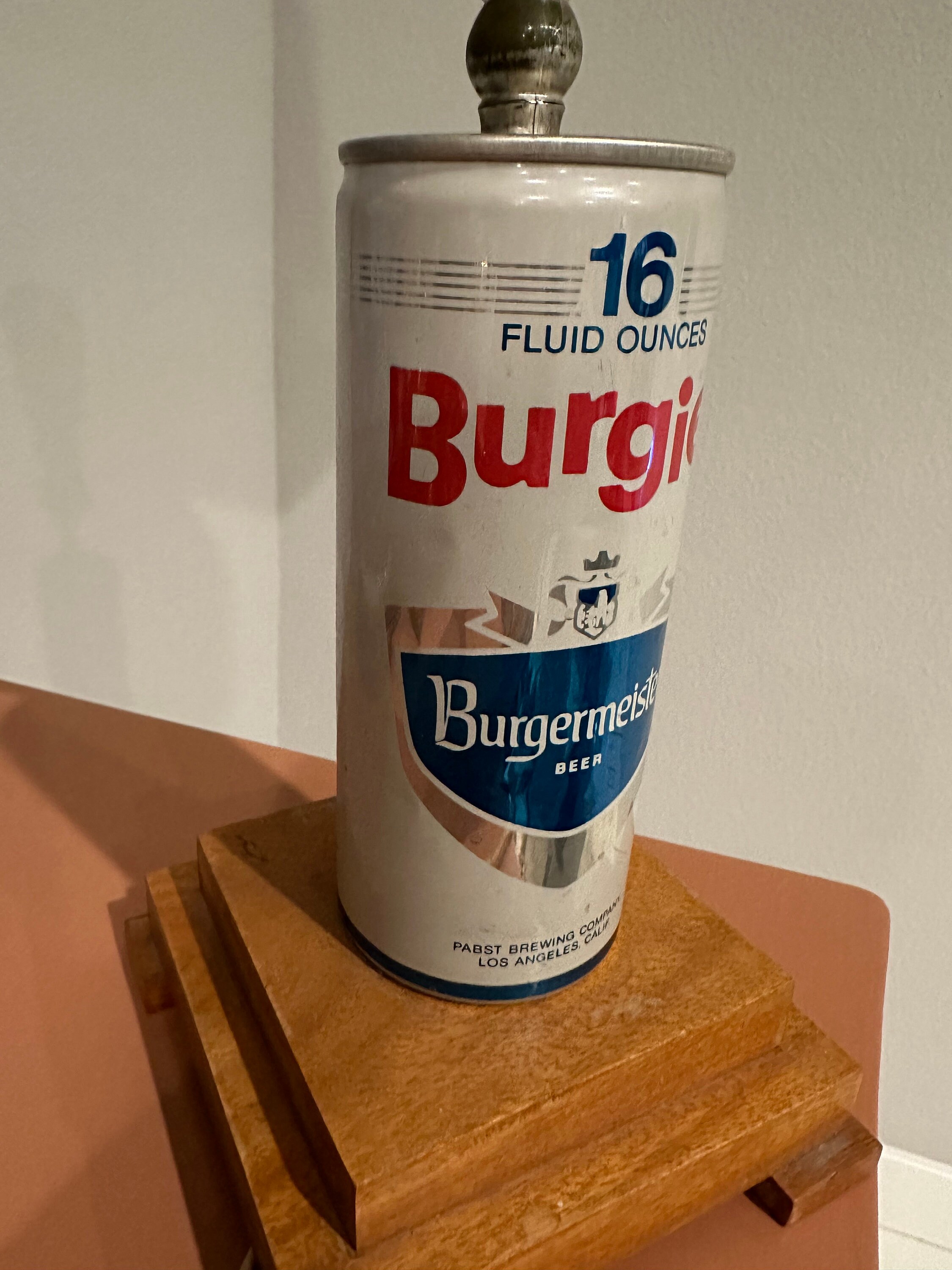 Extremely RARE 60s/70s Burgie Burgermeister Beer Vintage Man Cave ...
