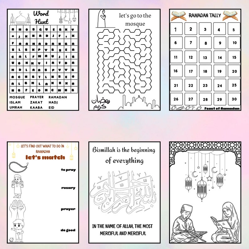 Ramadan Activities, Muslim Children, Holiday Events, Islam, Eid Al-fitr ...