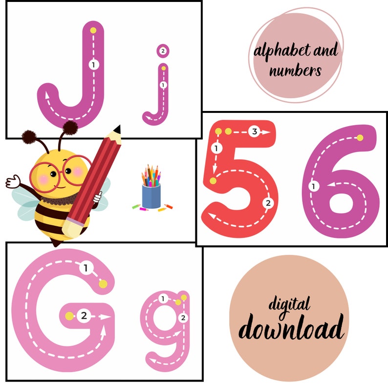 Printables for Kids, ABC Worksheets, Homeschool Worksheets, Learn the ...