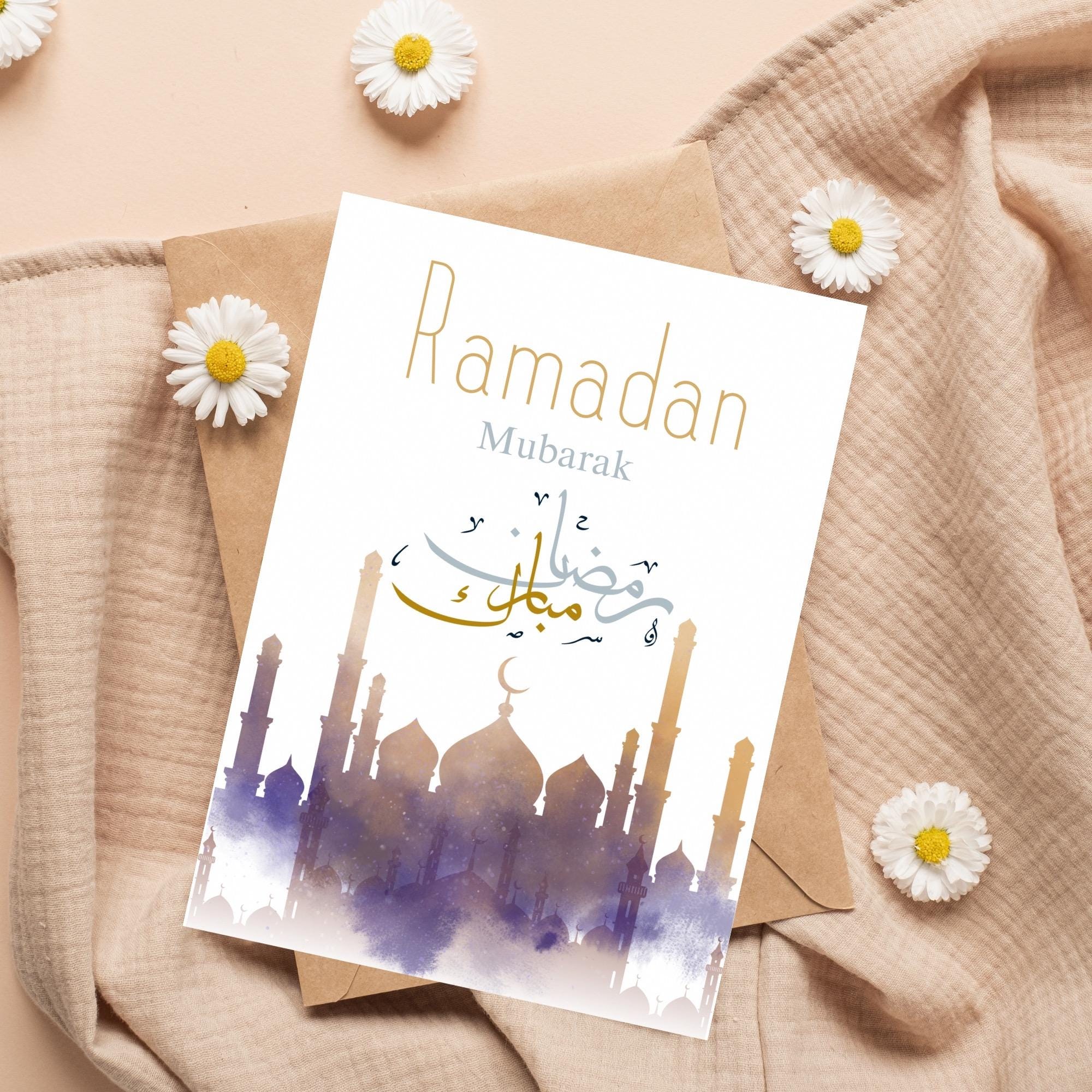 Ramadan Greeting Carddigital Download, Ramadan Gifts, Printable Islamic ...