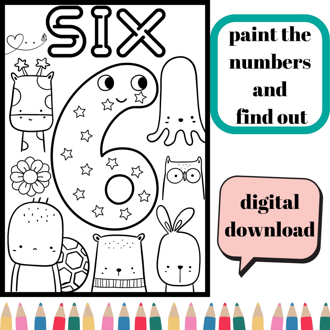 Learn Numbers by Paintingpreschool Activities the First 10 - Etsy