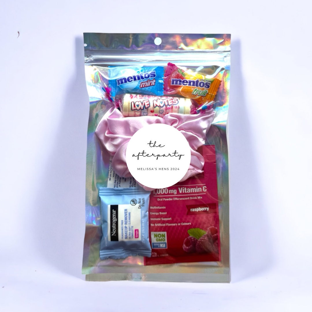 Personalised Hangover Recovery Kit, Pre Filled, Party Favour, Survival ...