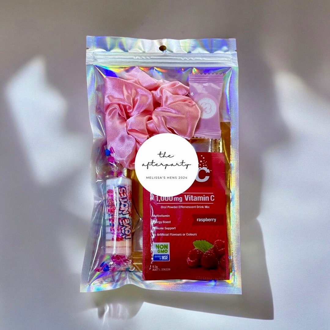 Personalised Hangover Recovery Kit, Pre Filled, Party Favour, Survival ...