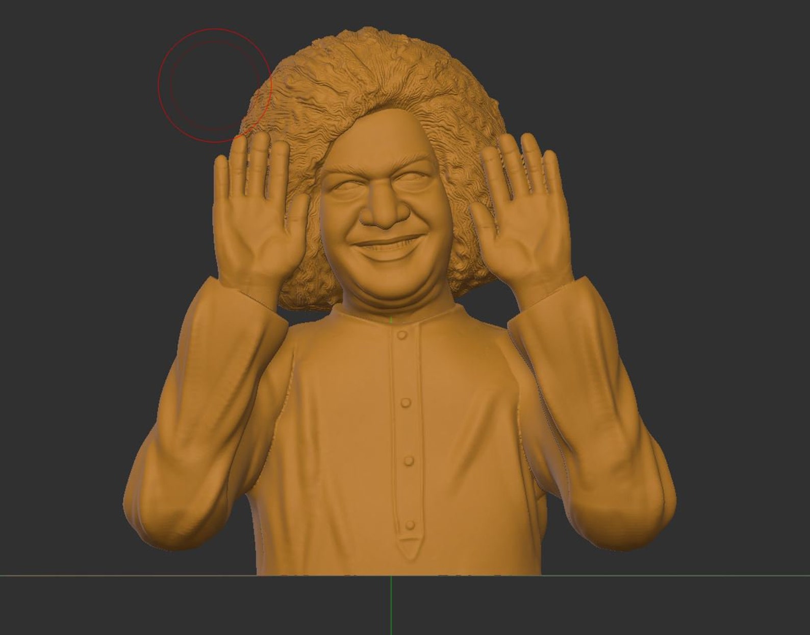 Sathya_sai_baba 3d Model Women Miniature 3d Instant - Etsy