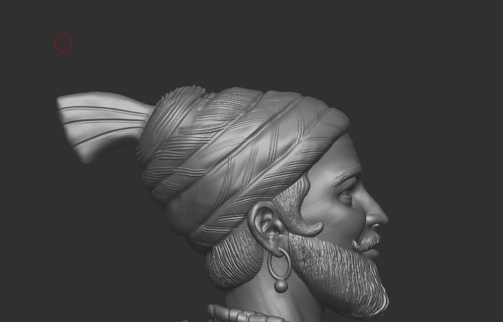 Chhatrapati Shivaji Maharaj 3D Printable Miniature , 3d Instant ...