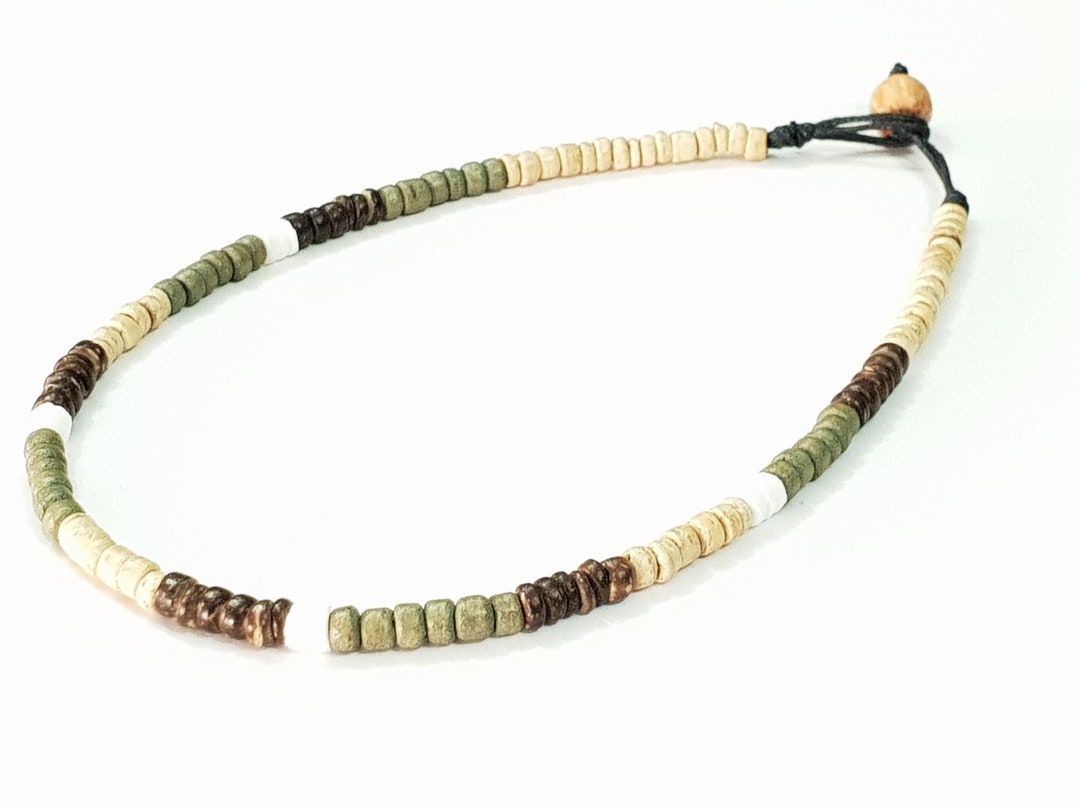 Puka Shell Surfer Necklace Made From Real Shells Maui Shell - Etsy
