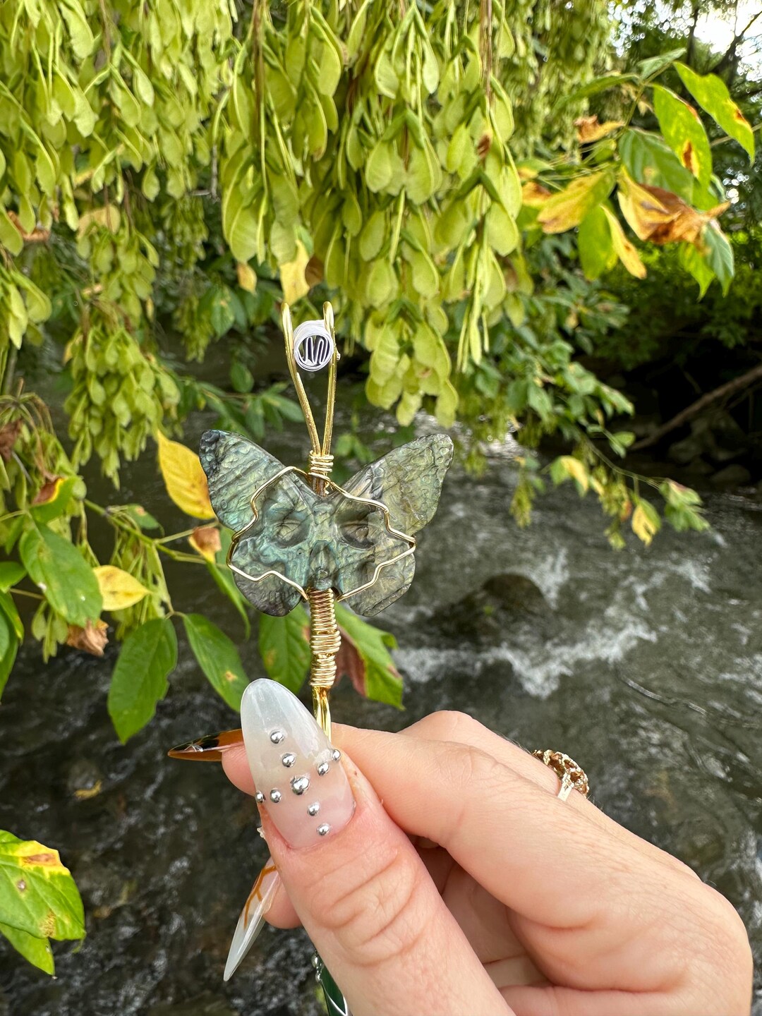 Crystal Moth Cigarette Holder Labradorite Cigarette Holder - Etsy