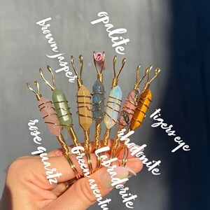Crystal Points Cigarette Holder | Smoking Accessories | Rose Quartz ...