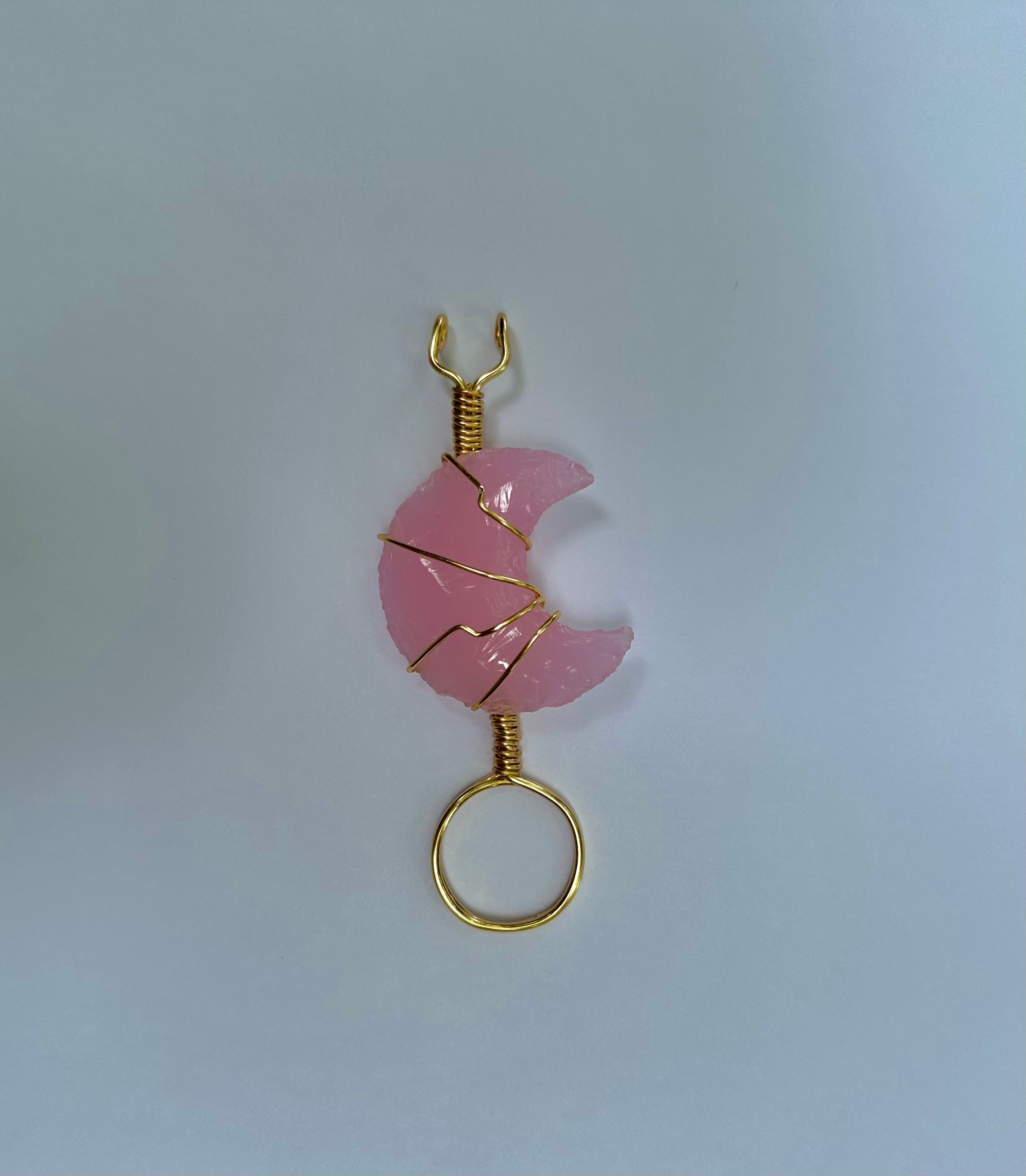 Raw Quartz Moon Cigarette Holder | Crystal Moon Cigarette Holder ...