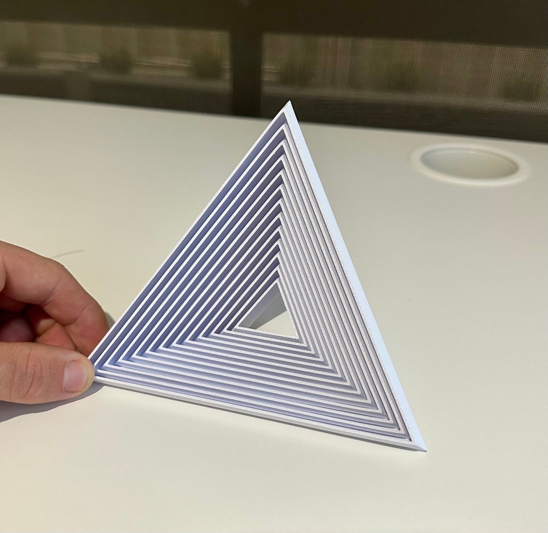 Triangle Shaped Fidget Toy | 3D Printed | Desk Toy - Etsy