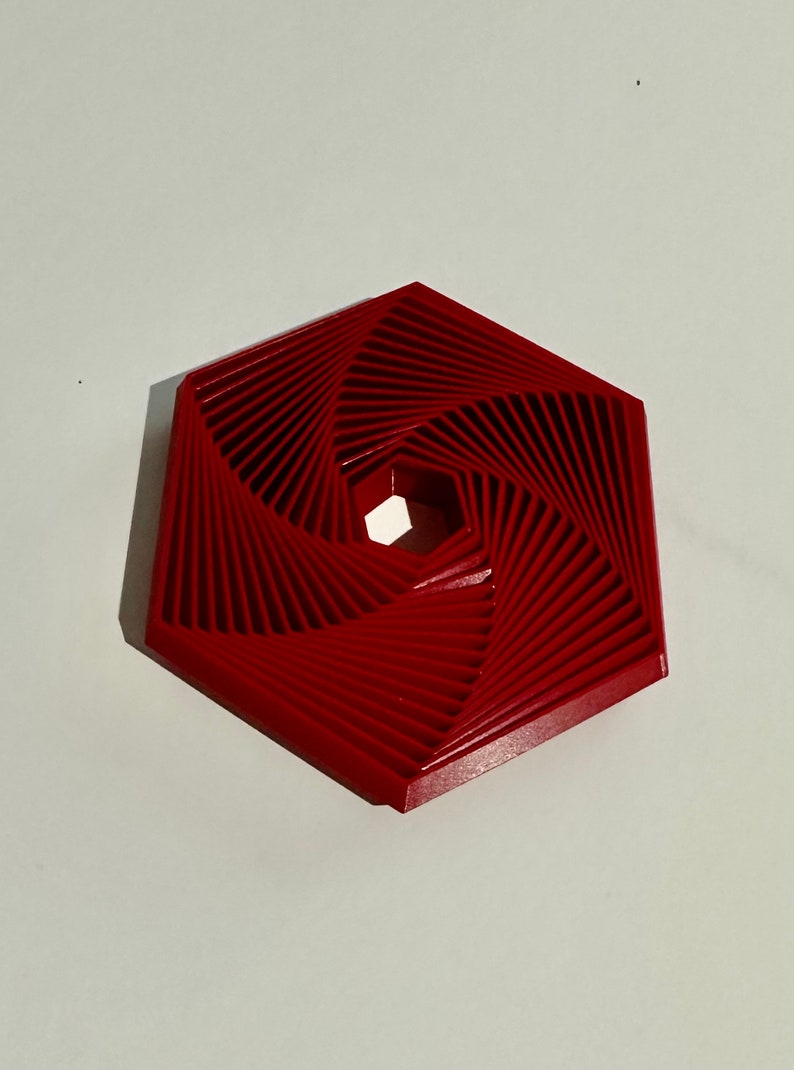 Hexagon Shaped Fidget Toy 3D Printed Desk Toy - Etsy Australia