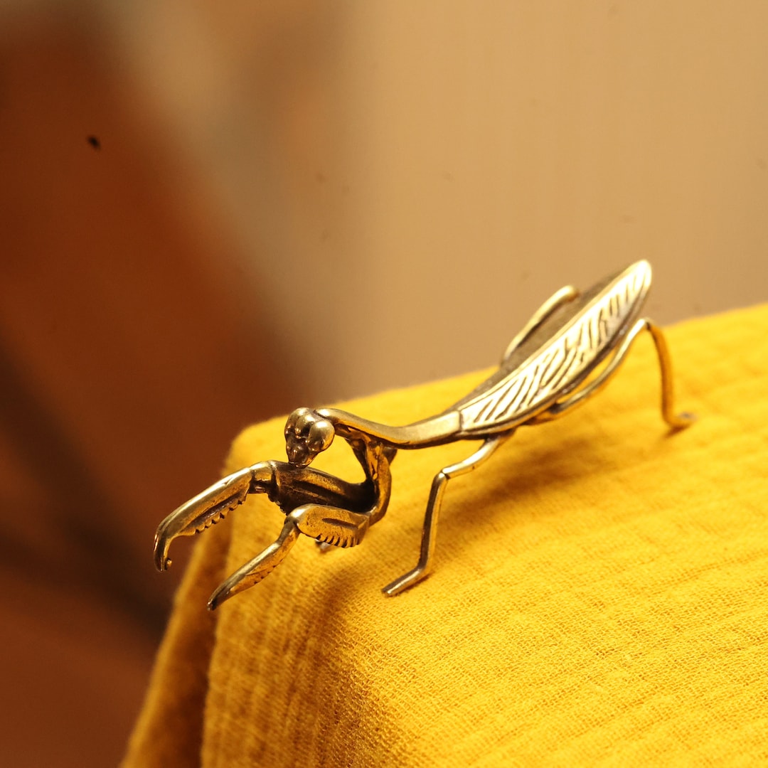 Praying Mantis Insects Statue Mini Figure Sculpture Small Gift Friends ...