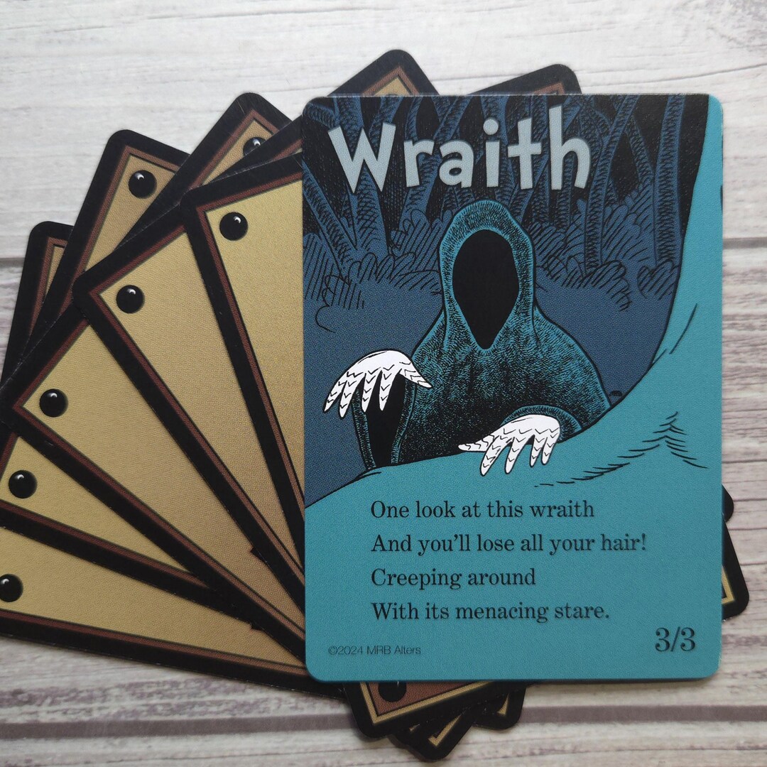 Whimsical Wraith Token Cards for MTG Illustrated by MRB Alters, Foil or ...