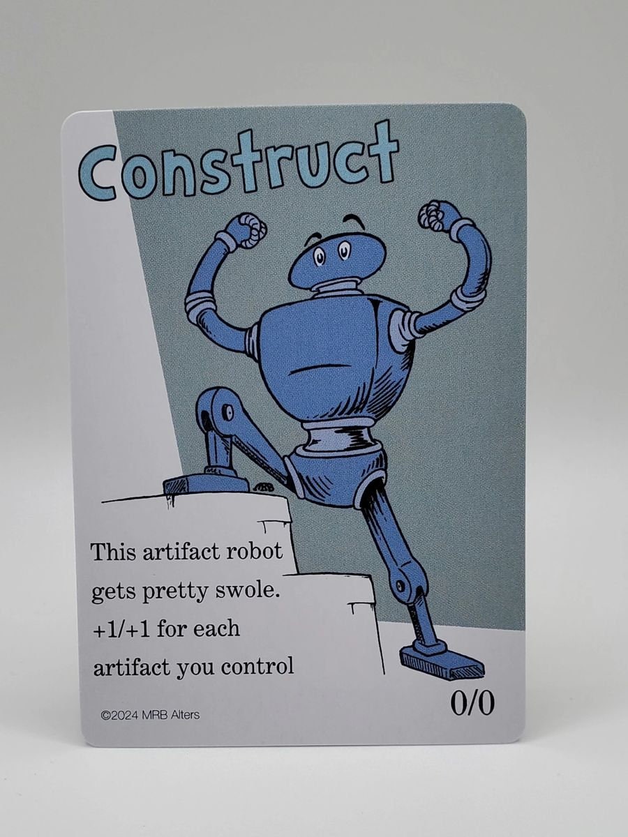Whimsical Construct Tokens for MTG Illustrated by MRB Alters, Printed ...
