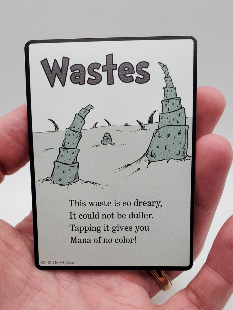 Whimsical Wastes Token Cards for MTG Illustrated by MRB Alters, Printed ...
