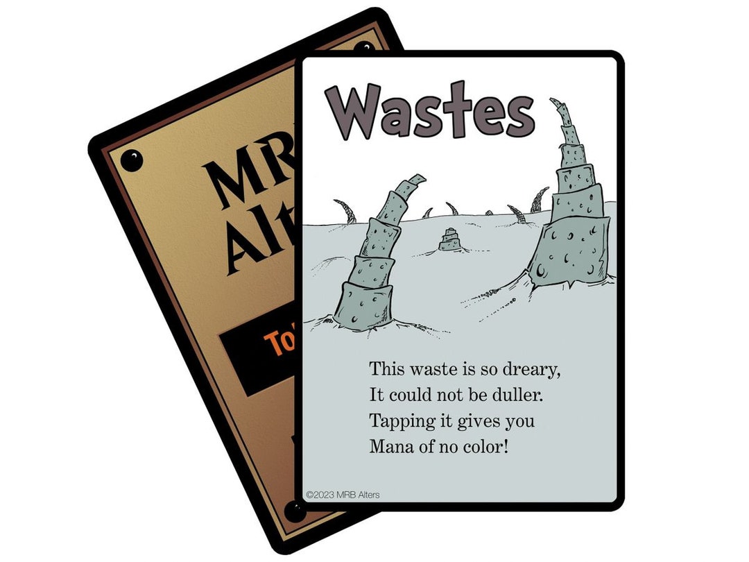 Whimsical Wastes Token Cards for MTG Illustrated by MRB Alters, Printed ...