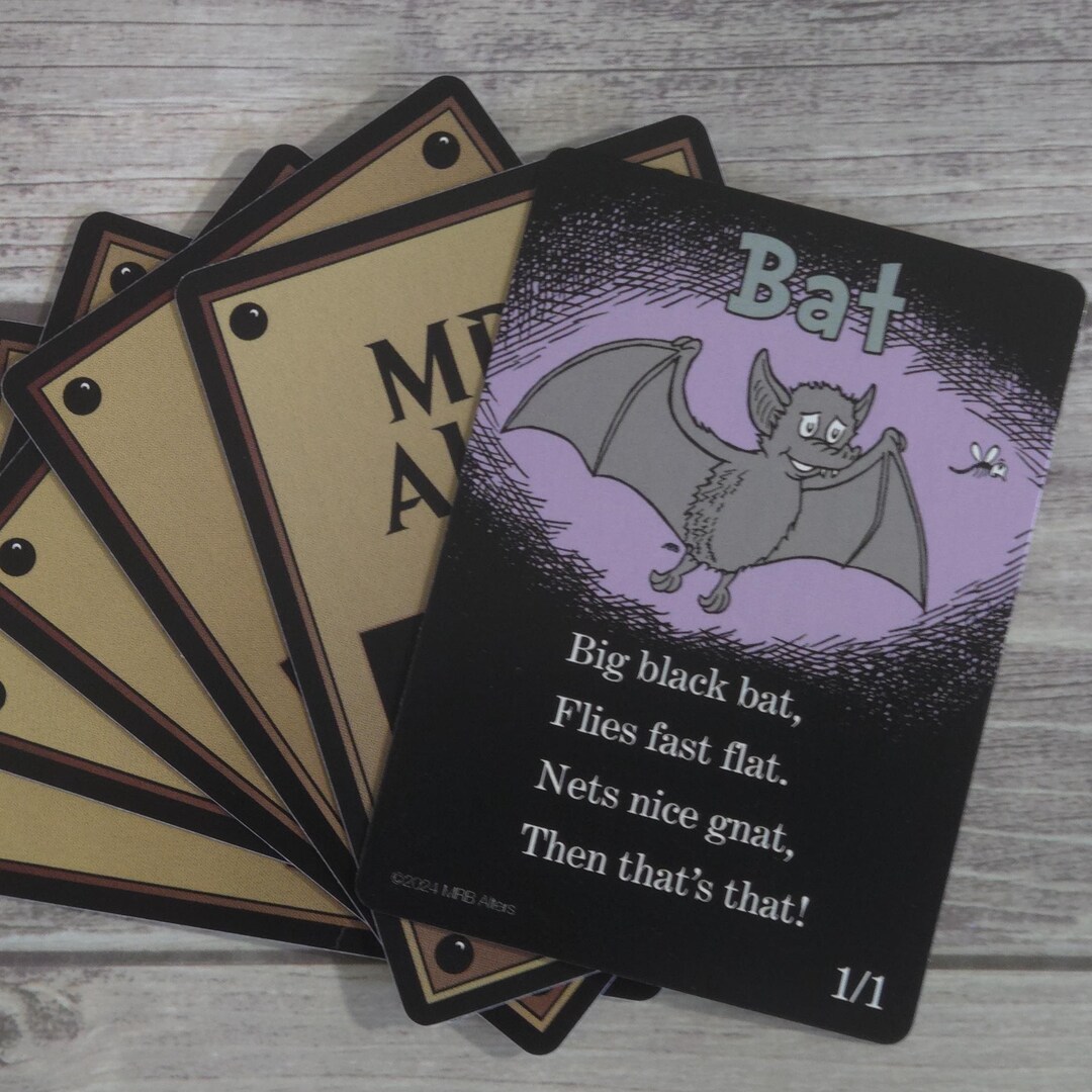 Whimsical Bat Token Cards for MTG Illustrated by MRB Alters, Printed on ...