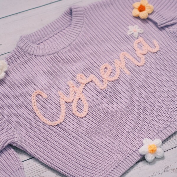 Personalized Baby Sweater - Etsy
