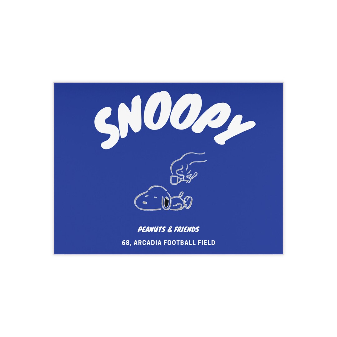 Snoopy Ceramic Photo Tile - Etsy